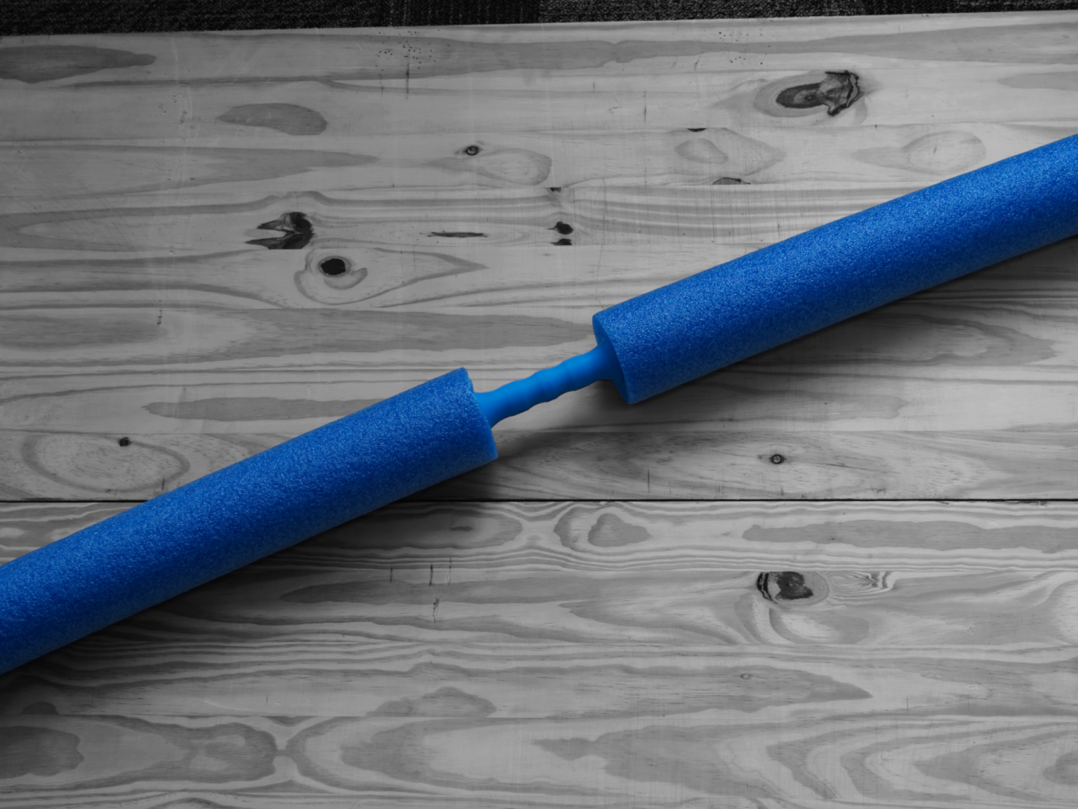 Double-Sided Pool Noodle Sword Handle