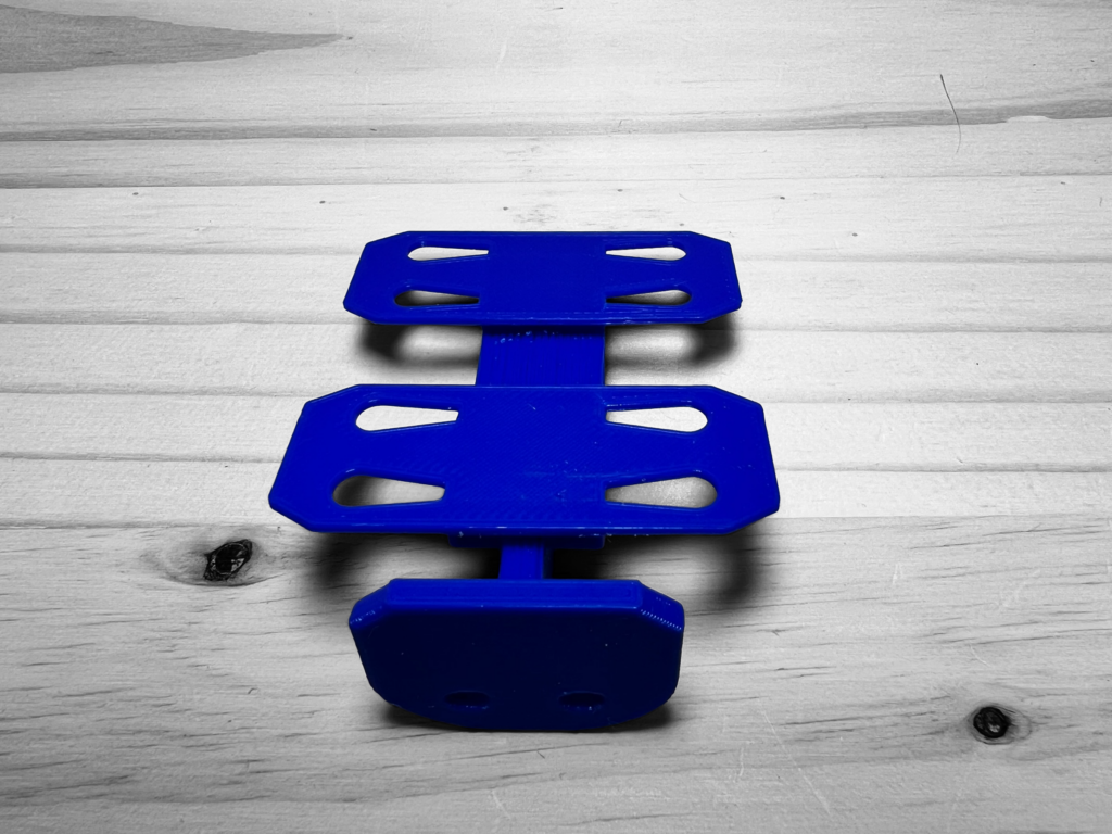 Hot Wheels Compatible 2 Lane Wall Mounted Track | QuirkWorks 3D